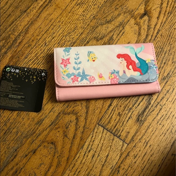 Loungefly | Bags | Disney Loungefly Ariel Wallet | Poshmark
